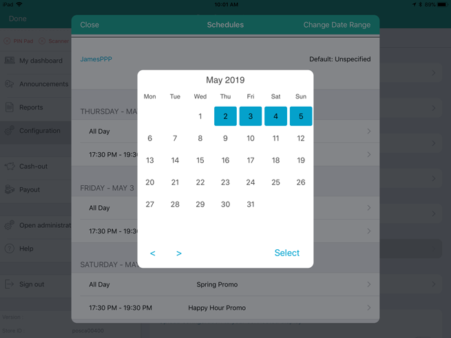 Reviewing Display Times and Frequency